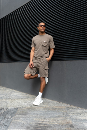 Technical co-ord in Olive | Men's Clothing & Fashion | HisColumn