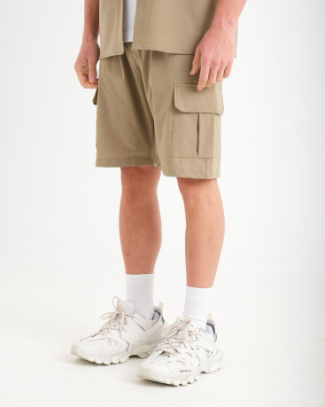 Cargo utility co-ord set in Beige | Men's Clothing & Fashion | HisColumn